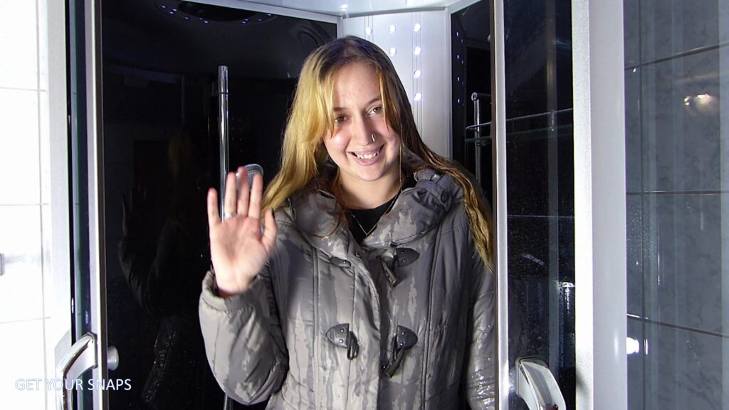 Showering in winter coat - Girls in Wet Clothes