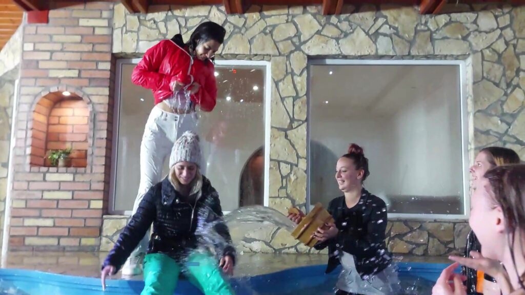 Wet winter clothes – Part 2. - Girls in Wet Clothes
