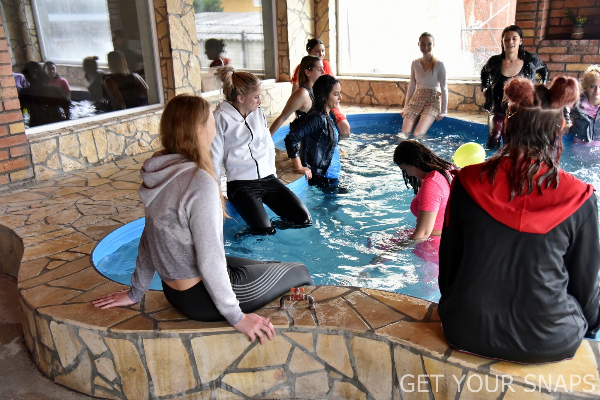 The Big Pool Party Full Video With 12 Girls Girls In Wet Clothes